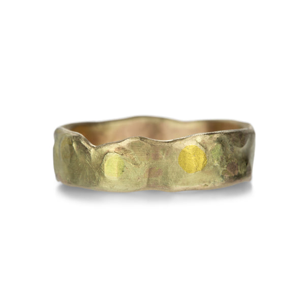 Variance 6mm Multicolored Gold Cigar Band | Quadrum Gallery