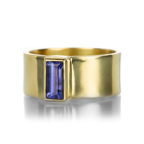 Annette Ferdinandsen Iolite Roxy Cigar Band Ring | Quadrum Gallery