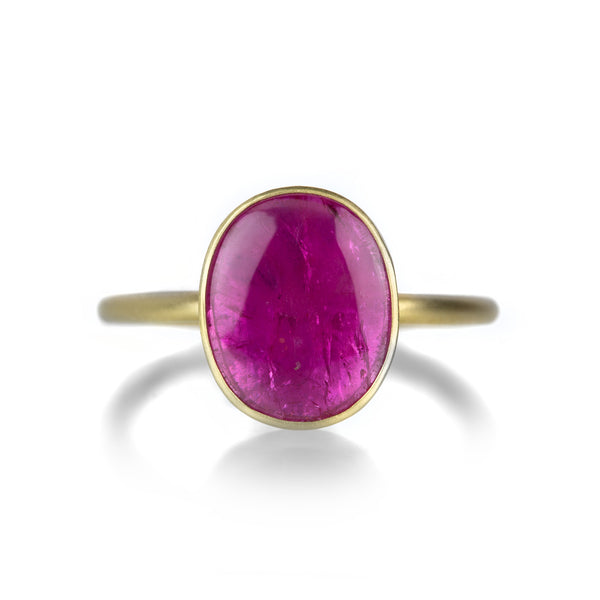Gabriella Kiss Buff Top Ruby Ring | Quadrum Gallery