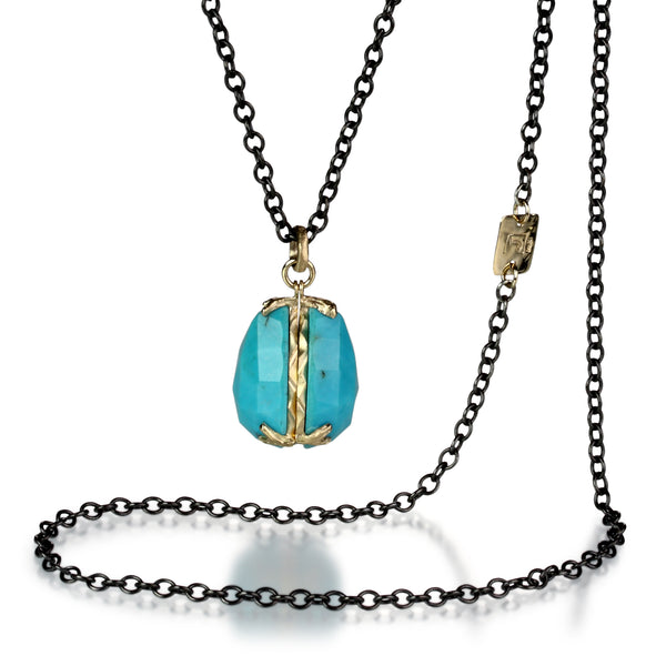 Jamie Joseph Sleeping Beauty Turquoise Locket | Quadrum Gallery