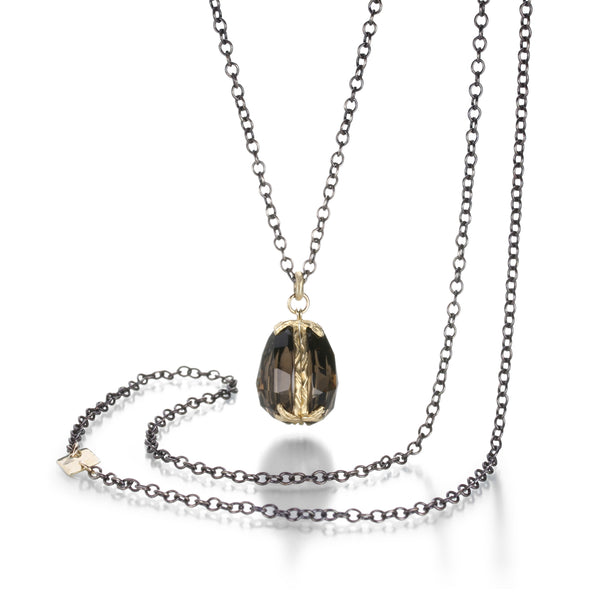 Jamie Joseph Smoky Quartz Locket | Quadrum Gallery