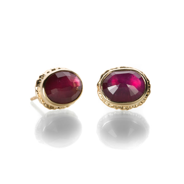 Jamie Joseph African Ruby Studs | Quadrum Gallery