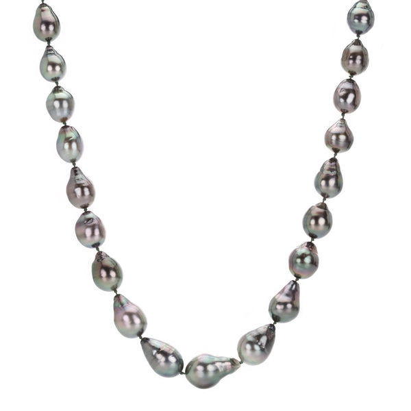 Maria Beaulieu Dark Tahitian Baroque Pearl Necklace | Quadrum Gallery