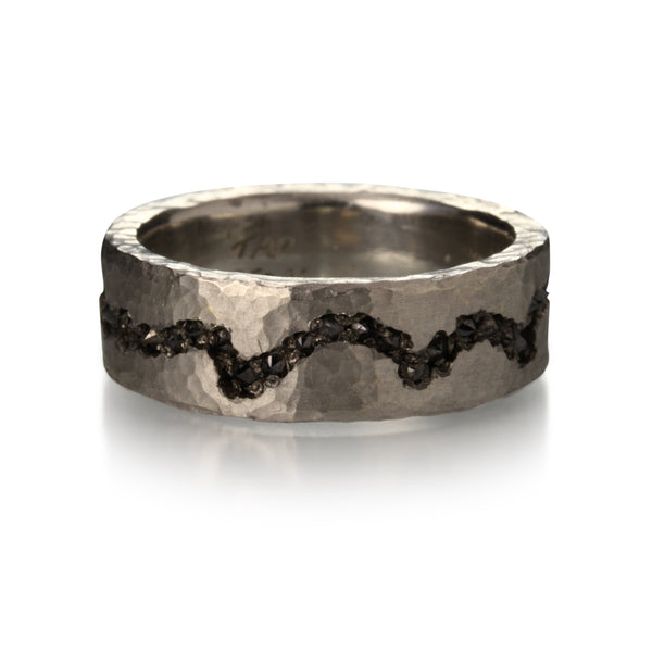 Todd Pownell Palladium Fissure Band | Quadrum Gallery