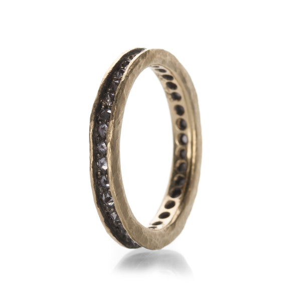 Todd Pownell 18k Inverted Diamond Band | Quadrum Gallery